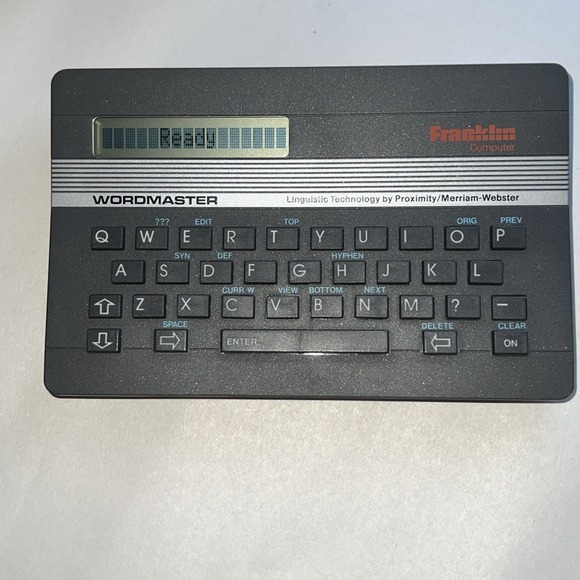 Franklin | Other | Vintage Franklin Wordmaster Spell Check Electronic ...